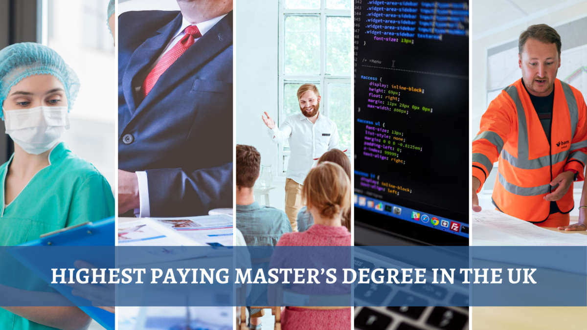 Highest Paying Masters Degree in the UK - Study Britannia